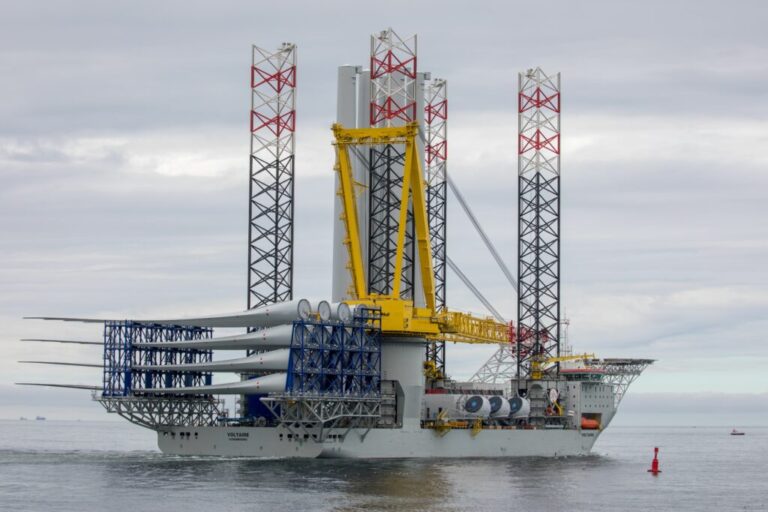 Giant Jack-Up Voltaire Soon to Install First Turbines at World’s ...