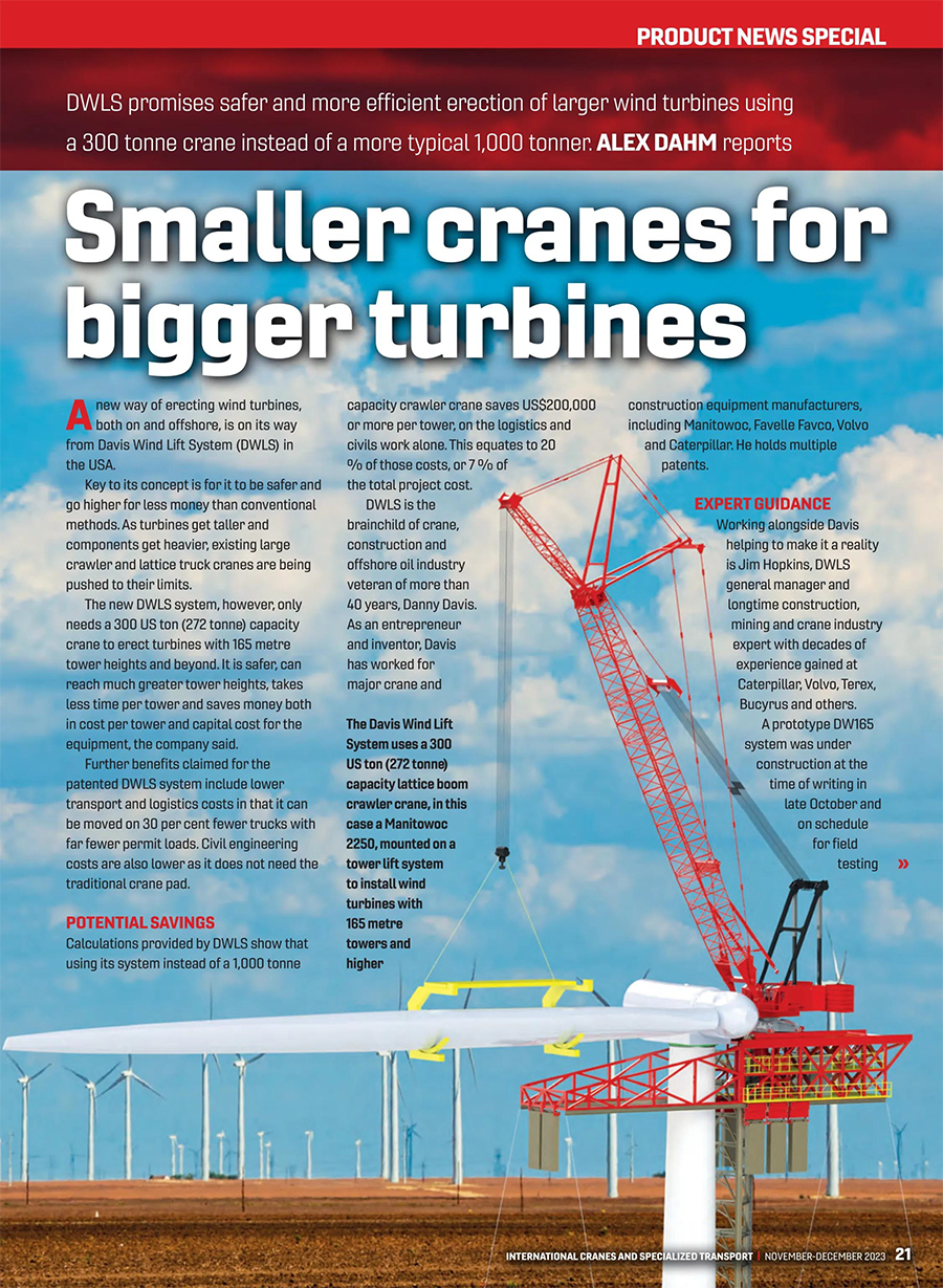 PRESS – DWLS | Davis Wind Lift System